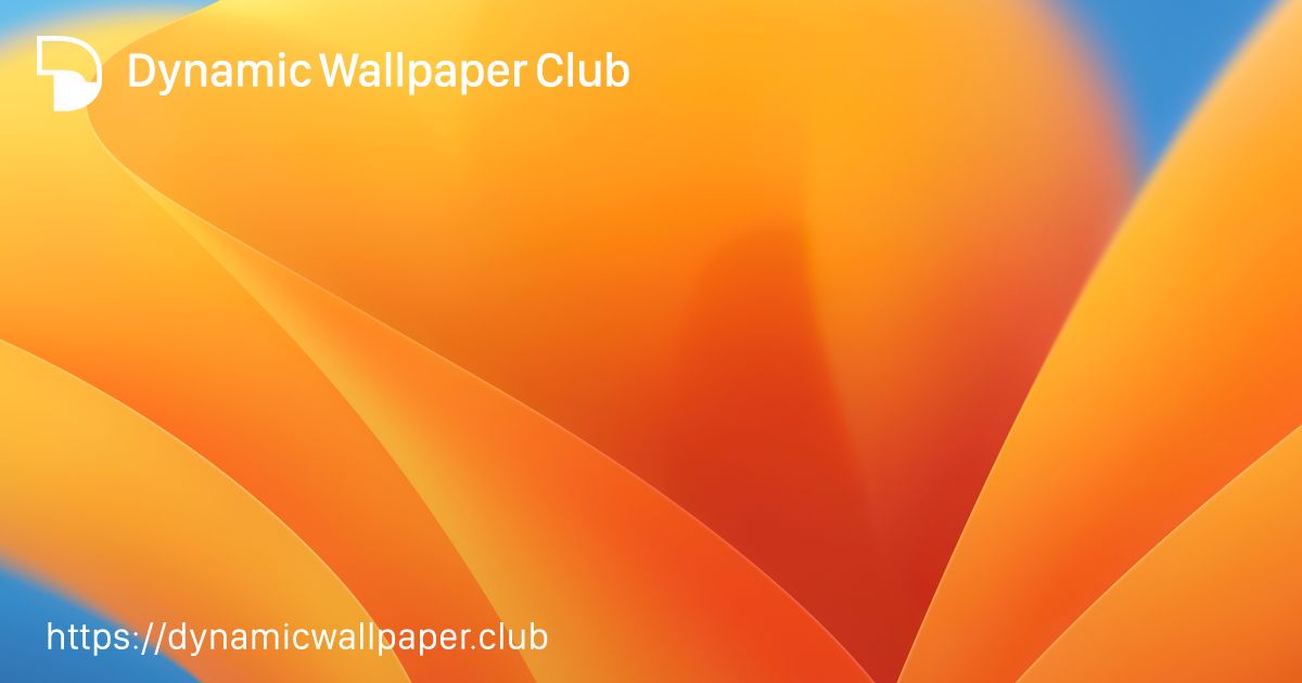 Ventura - Dynamic Wallpaper Club