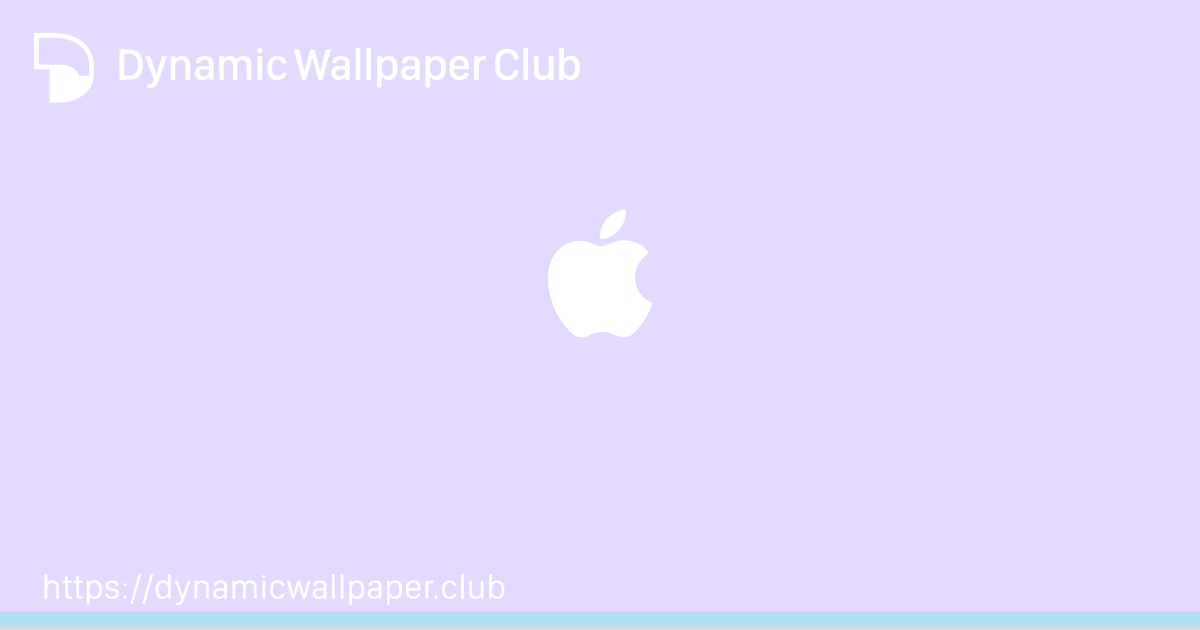 Trans Apple - Dynamic Wallpaper Club