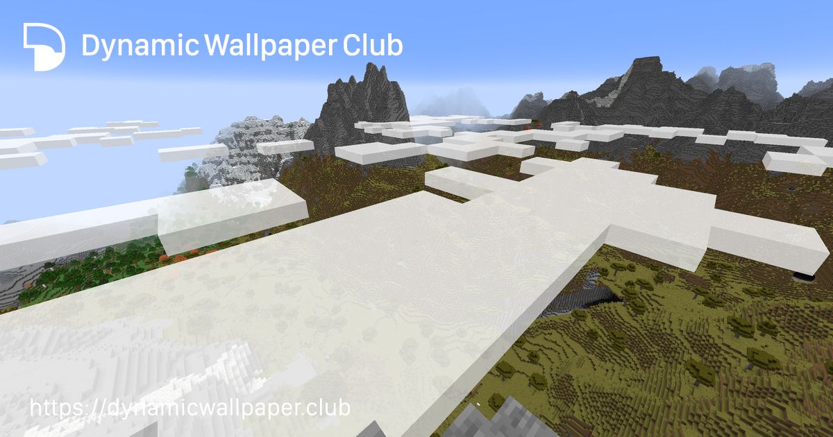 Minecraft Vistas - Dynamic Wallpaper Club