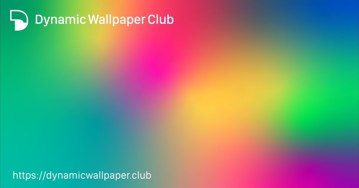 Rainbow - Dynamic Wallpaper Club