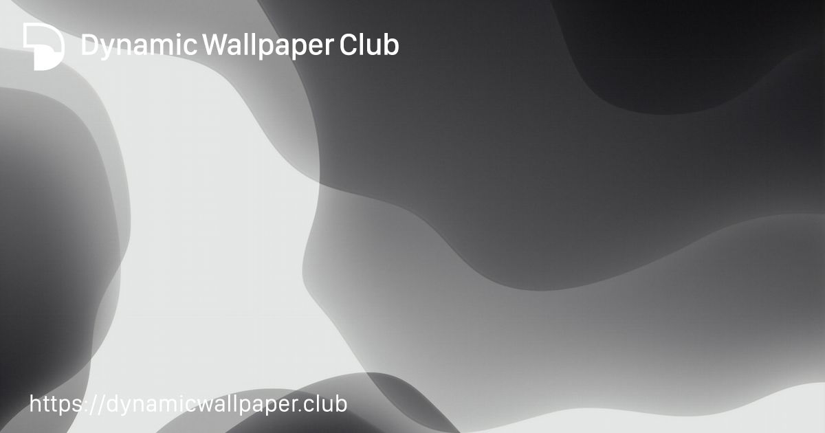 iOS 13 Black - Dynamic Wallpaper Club