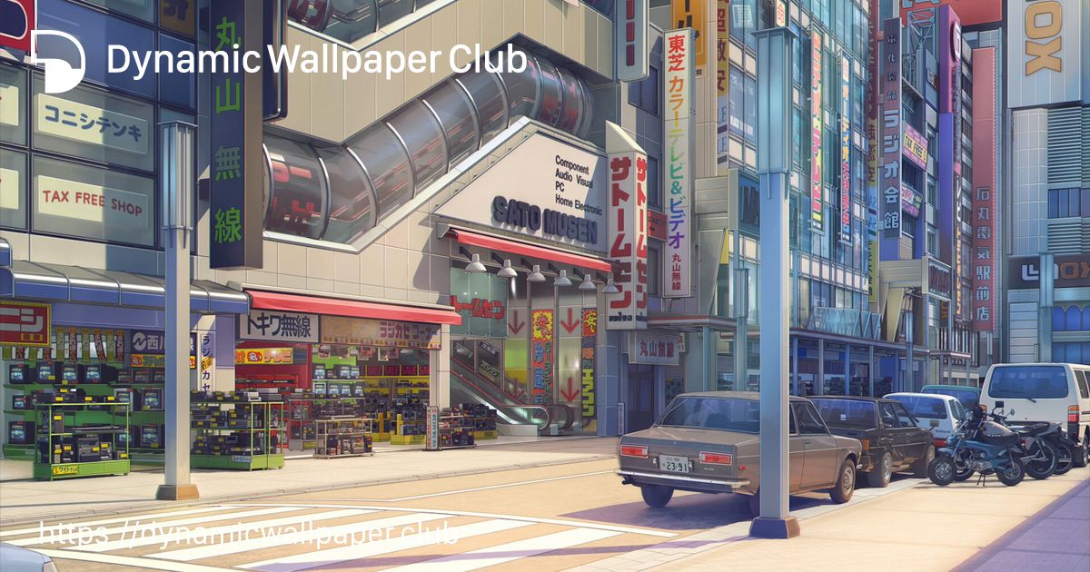 Tokyo Time - Dynamic Wallpaper Club