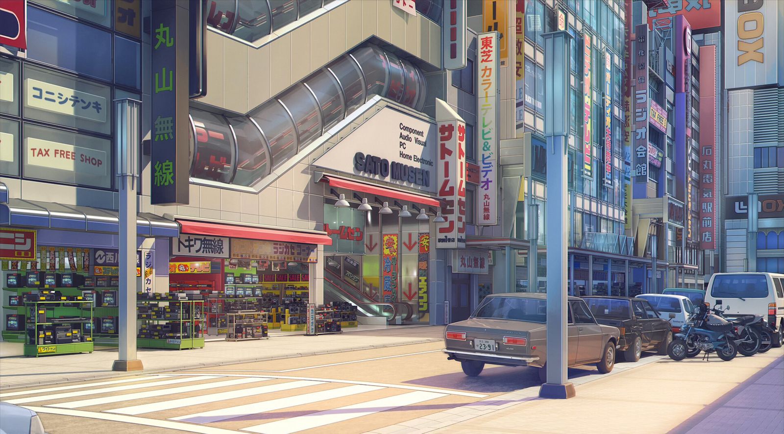 Tokyo Time - Dynamic Wallpaper Club