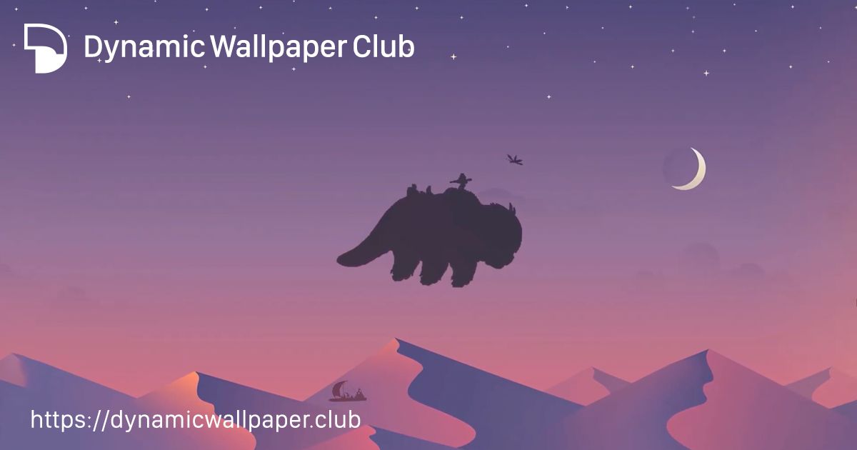 ATLA Appa 2.0 - Dynamic Wallpaper Club