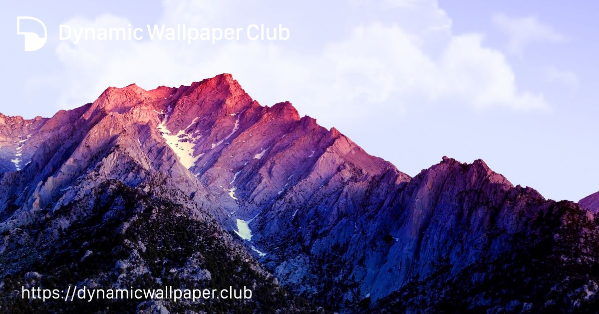 Mountain Time - Dynamic Wallpaper Club