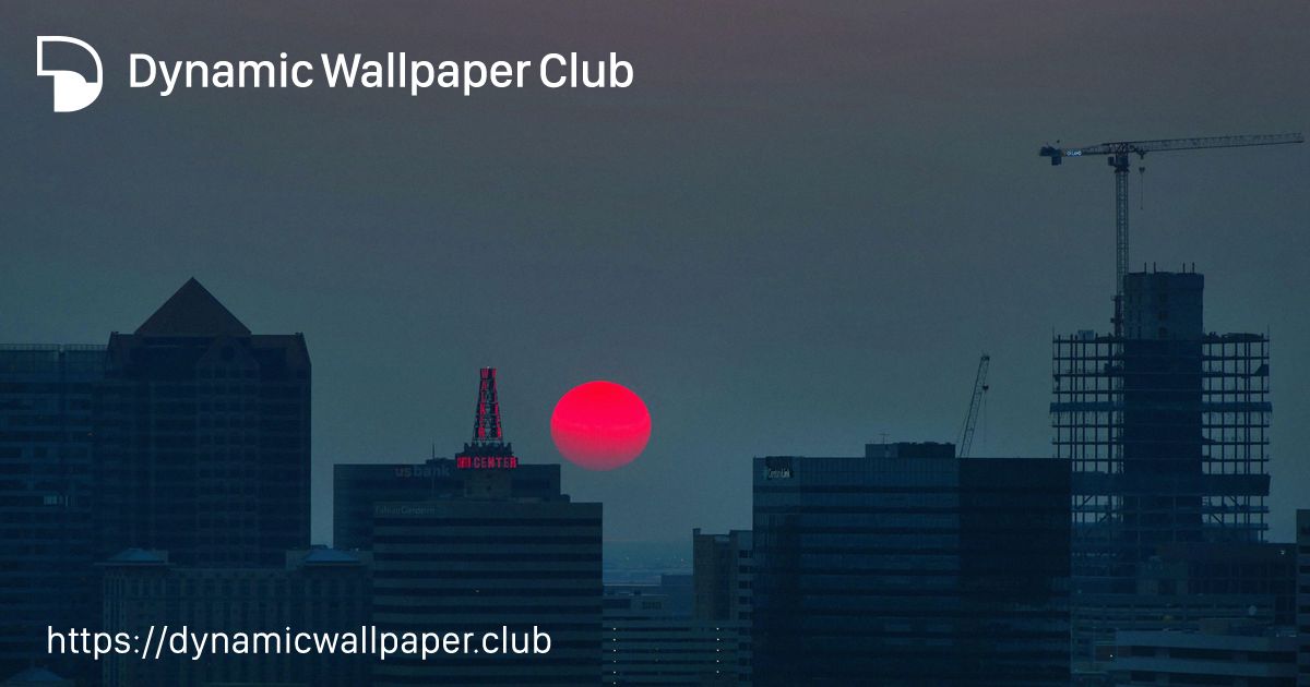 Dynamic Sunset - Dynamic Wallpaper Club