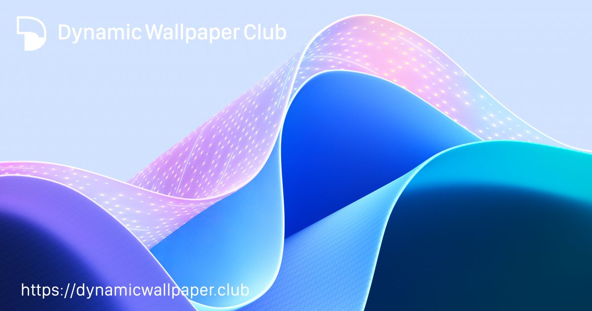 windows 11 waves - Dynamic Wallpaper Club