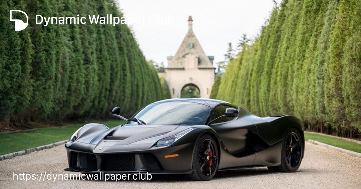 ferrari_laferrari - Dynamic Wallpaper Club