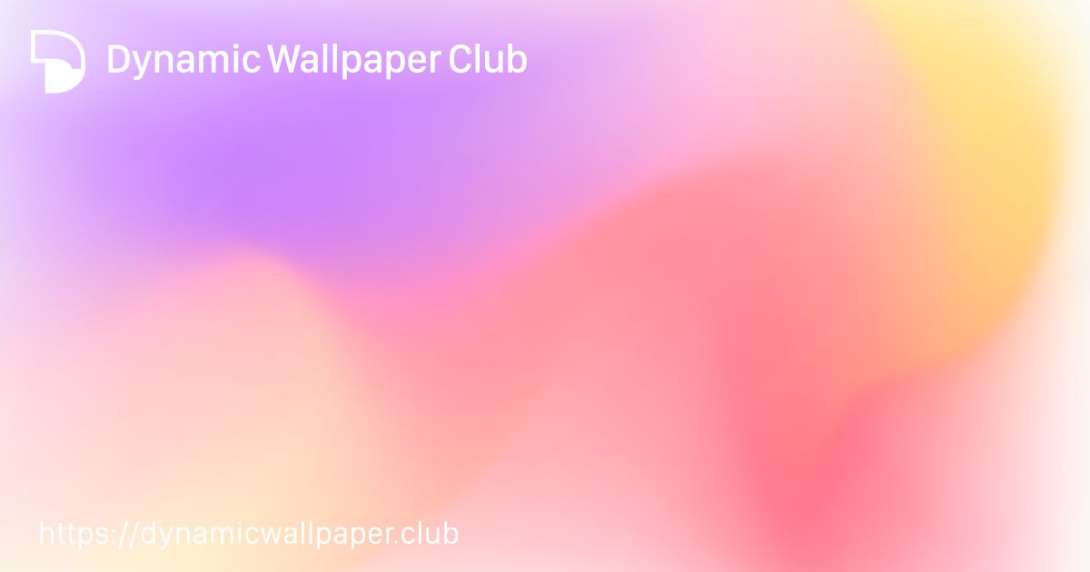 dynamic gradients - Dynamic Wallpaper Club