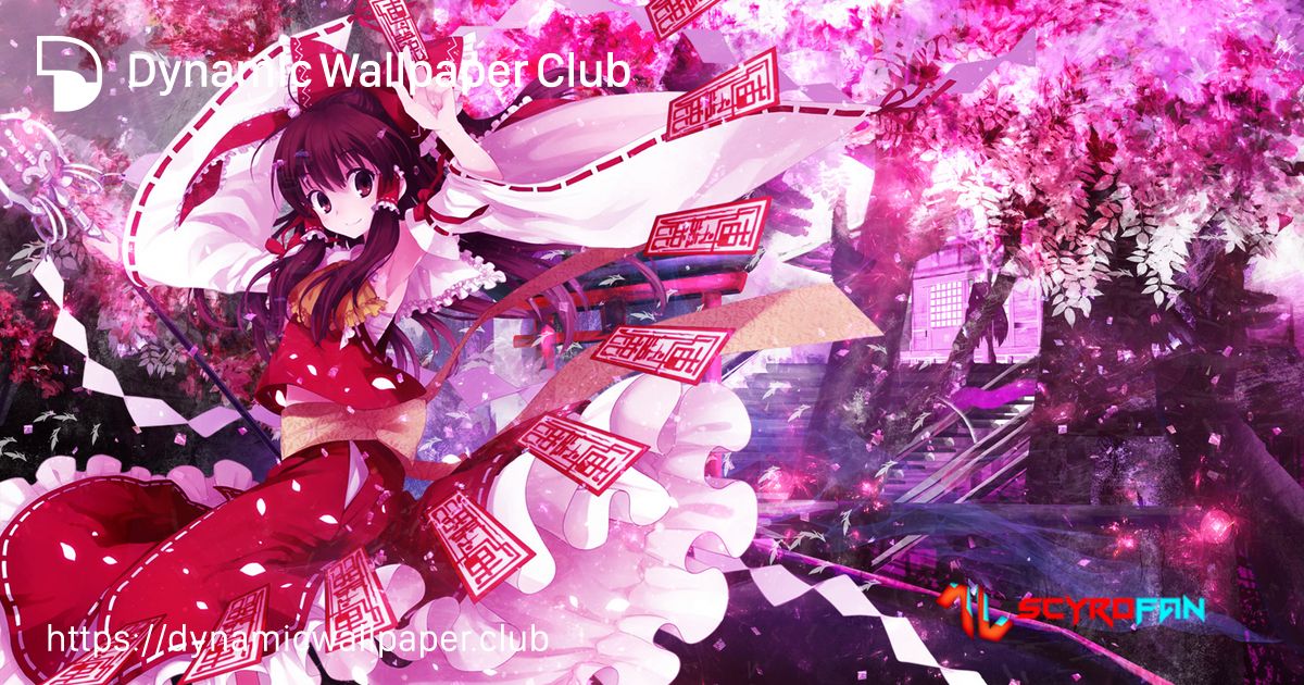 tohou - Dynamic Wallpaper Club