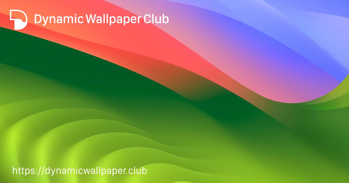 macOS Sonoma - Dynamic Wallpaper Club