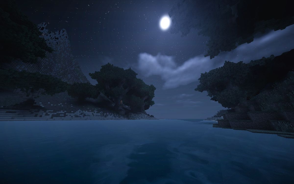 Minecraft tropical island - Dynamic Wallpaper Club