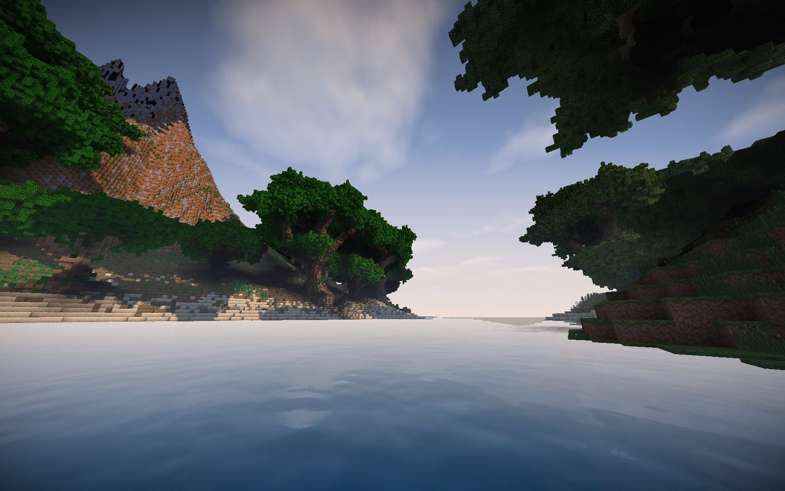 Minecraft tropical island - Dynamic Wallpaper Club