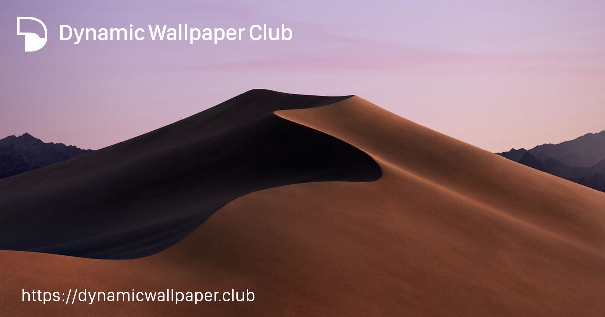 Mac - Dynamic Wallpaper Club