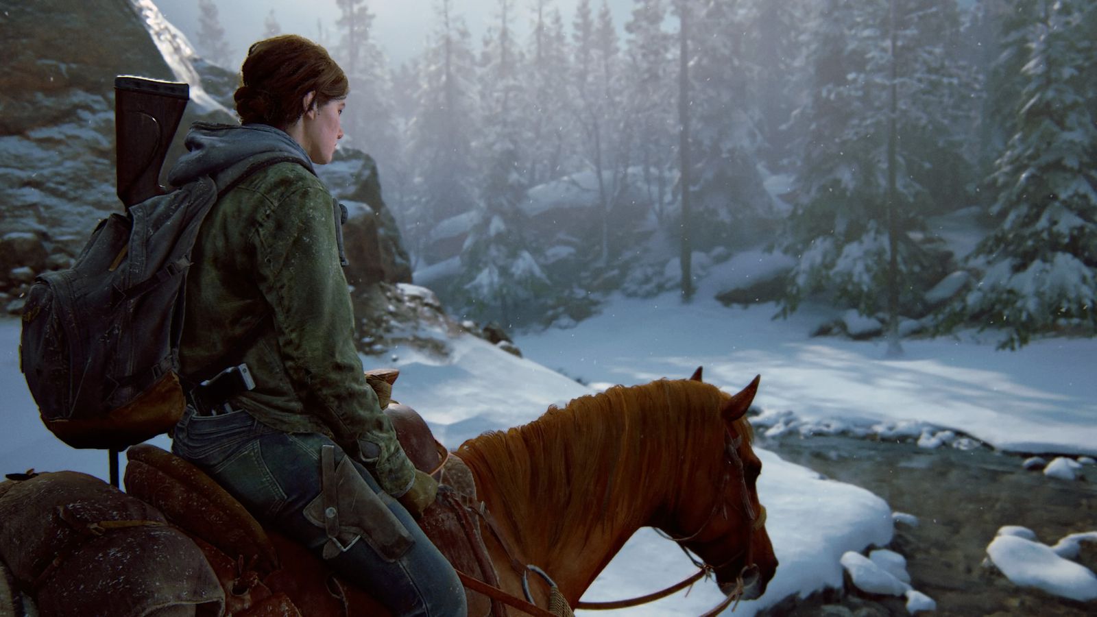 TLOU2 Ellie and Shimmer - Dynamic Wallpaper Club