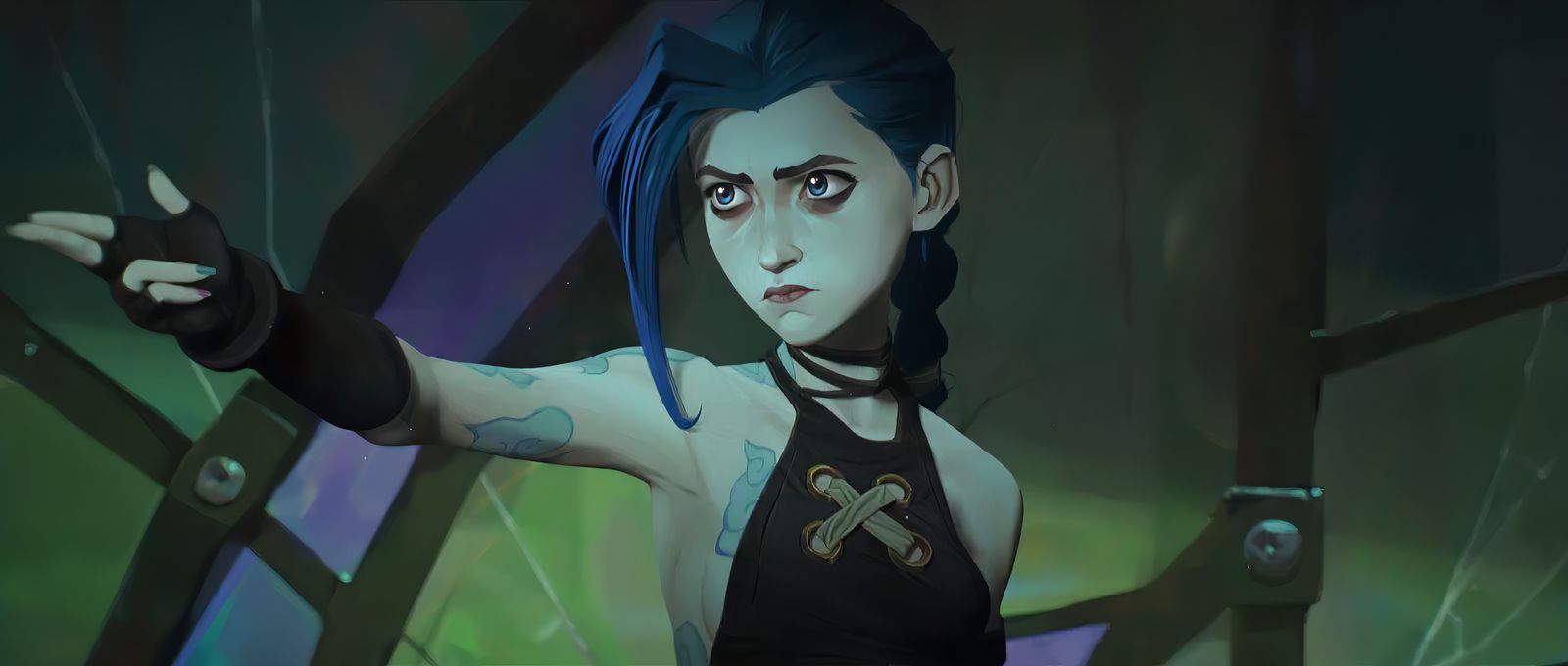 jinx arcane - Dynamic Wallpaper Club