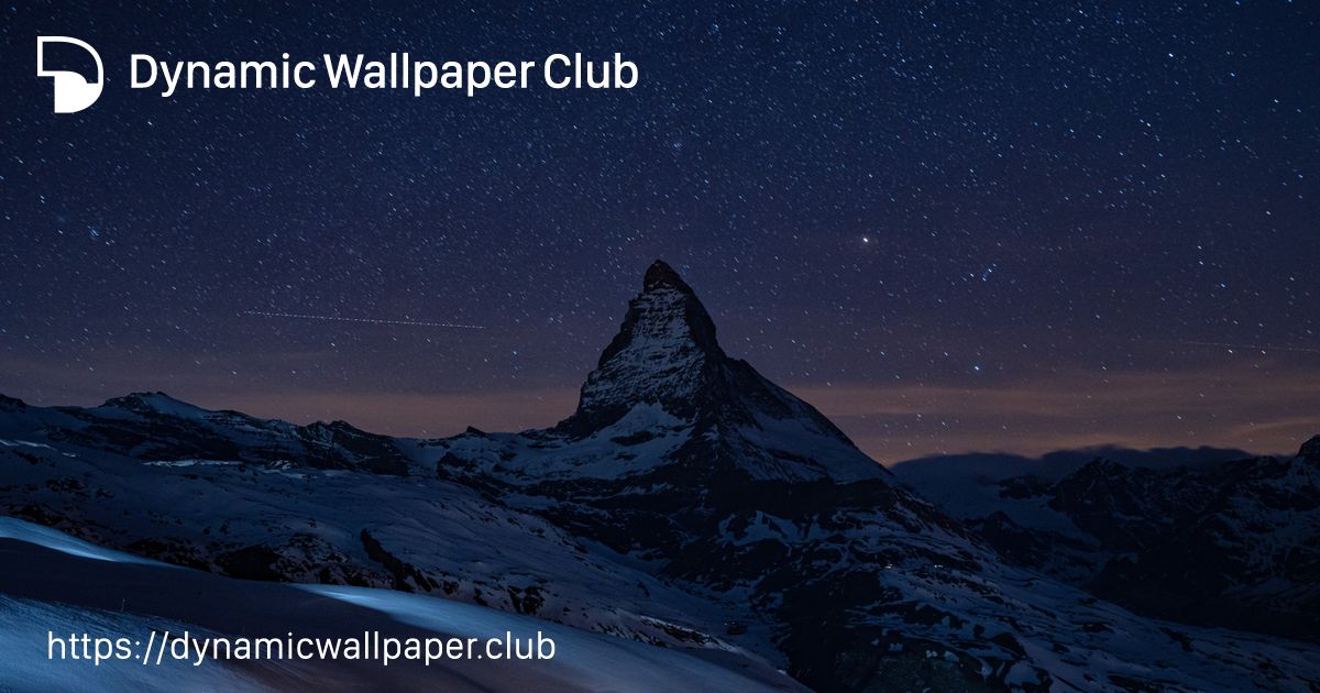 mountain view - Dynamic Wallpaper Club