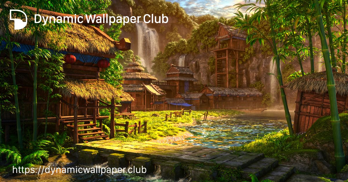 Village_5K - Dynamic Wallpaper Club