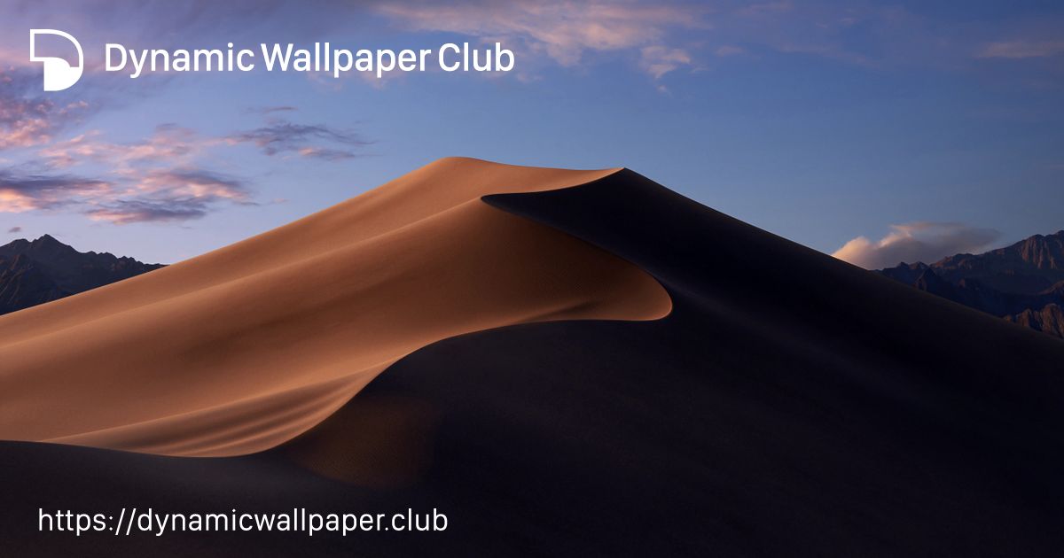 Mojave Original (5K, HDR) - Dynamic Wallpaper Club