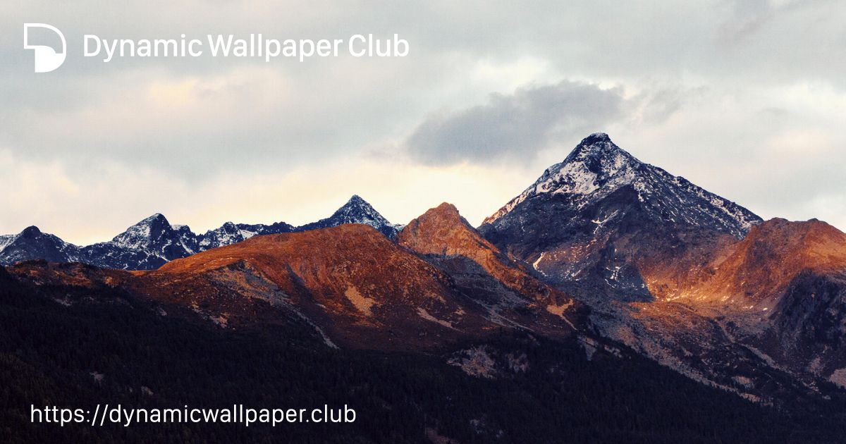 Day and Night mountain - Dynamic Wallpaper Club