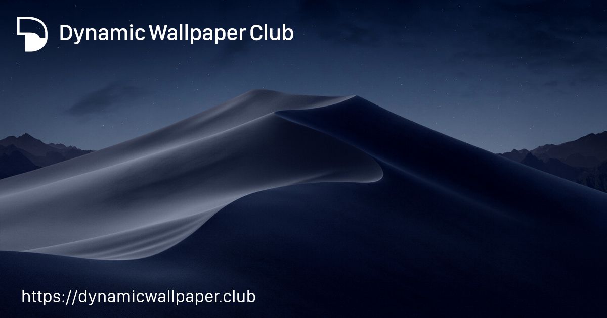 Mac os - Dynamic Wallpaper Club