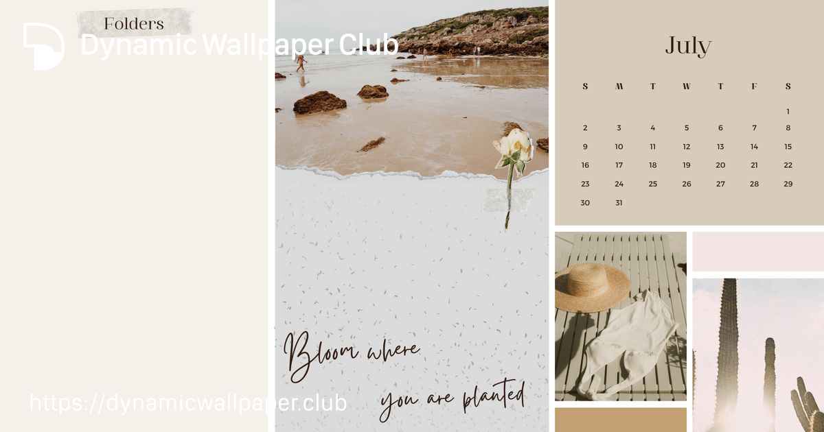 July Wallpaper - Dynamic Wallpaper Club