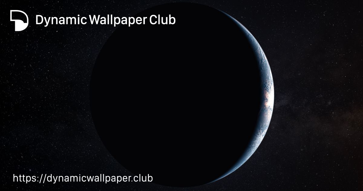Earth Rotation - Dynamic Wallpaper Club