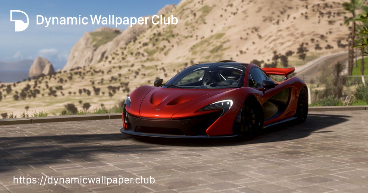McLaren P1 - FH5 - Dynamic Wallpaper Club