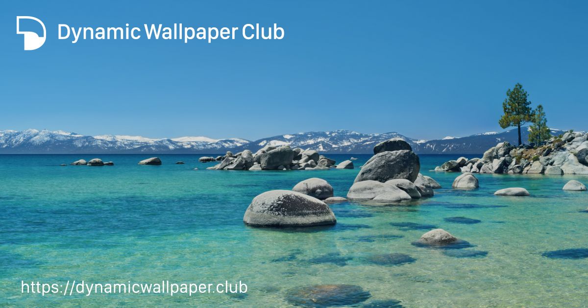 macOS Tahoe Beach - Dynamic Wallpaper Club