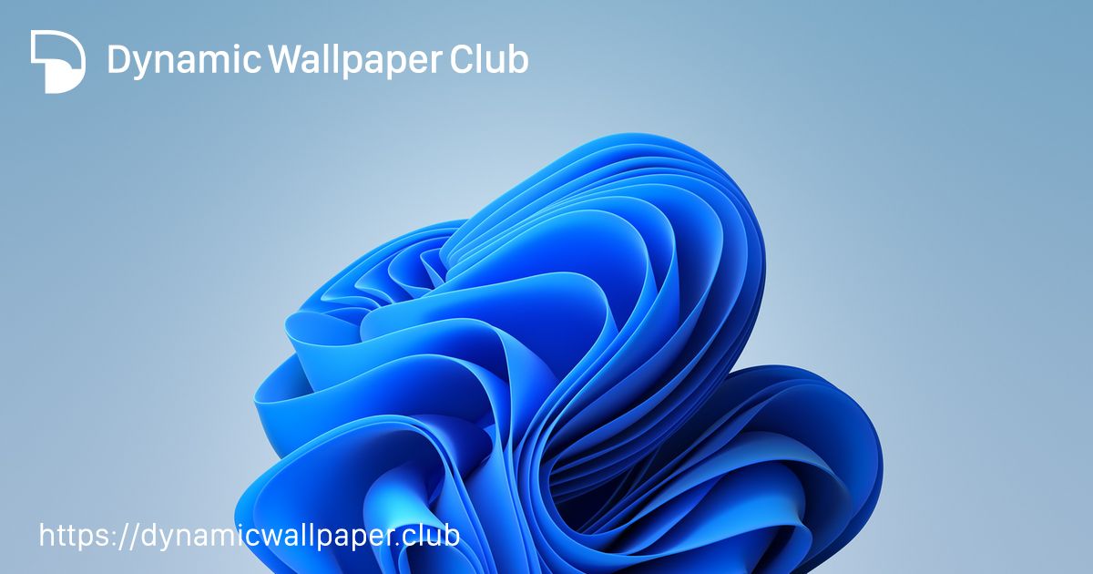 blue - Dynamic Wallpaper Club