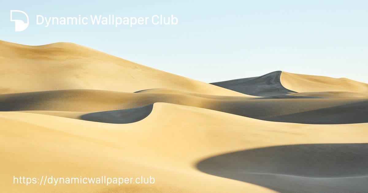 macOs Desert - Dynamic Wallpaper Club