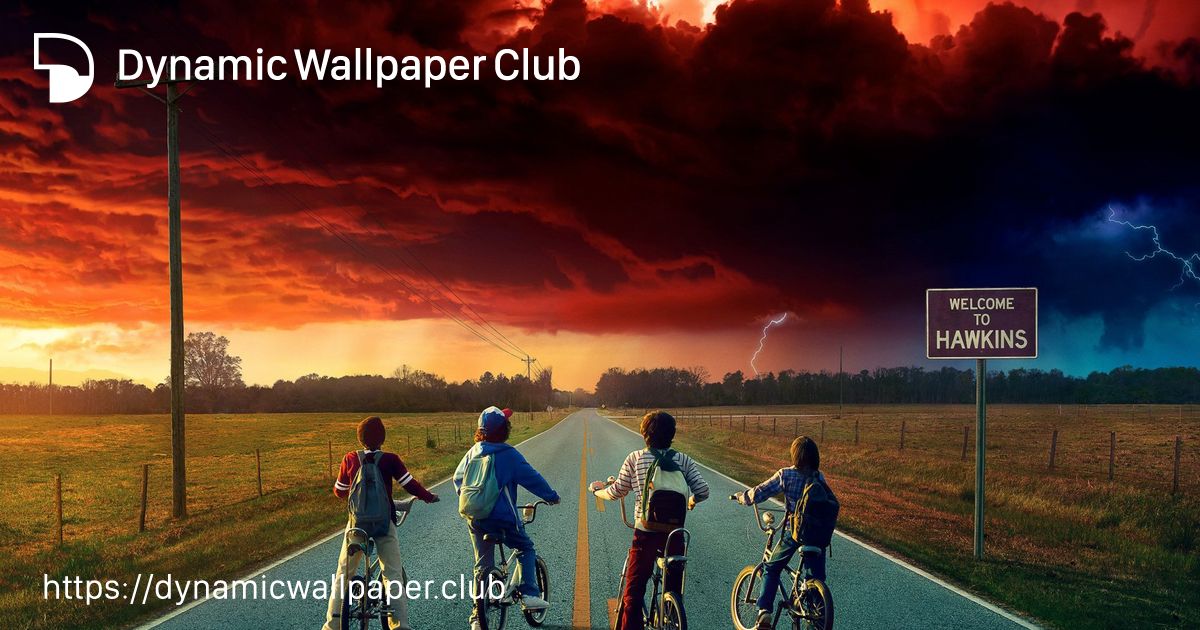 Stranger Things - Dynamic Wallpaper Club
