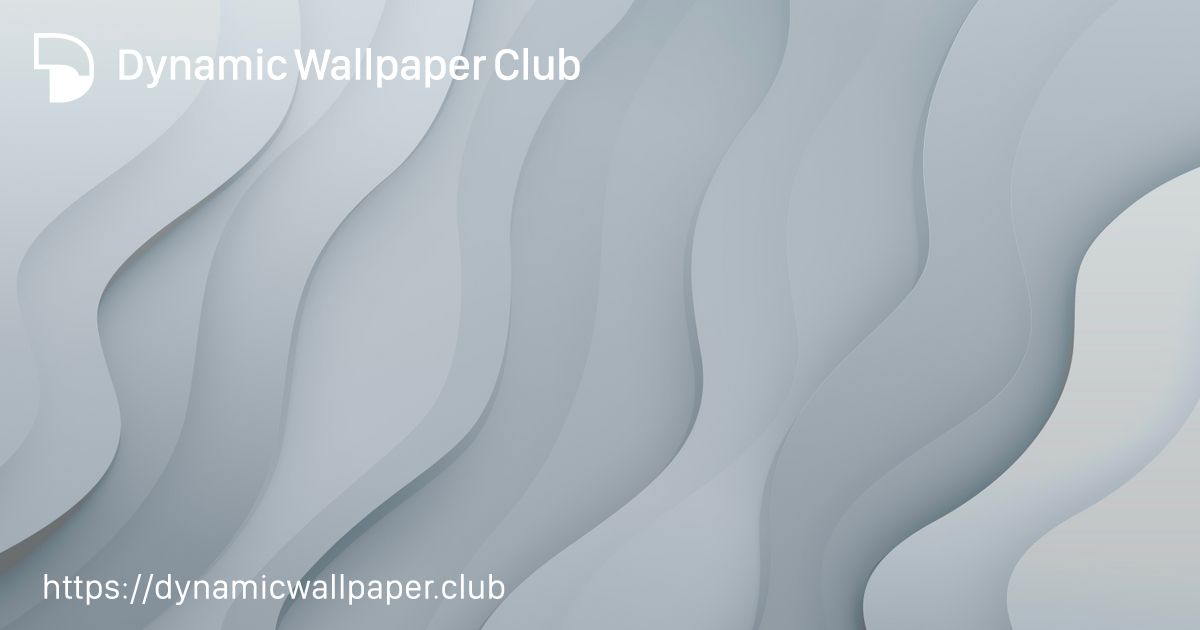 Wavey Light Dark - Dynamic Wallpaper Club