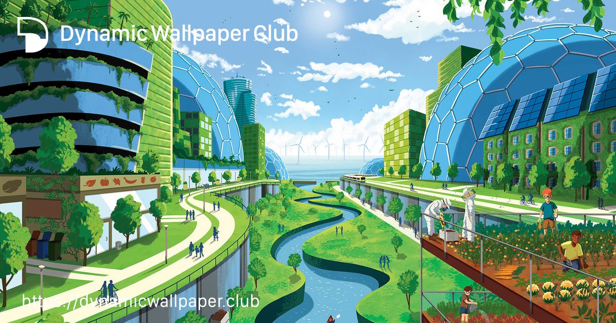 future city - Dynamic Wallpaper Club