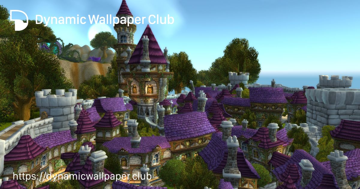 Mage Quarter - Dynamic Wallpaper Club